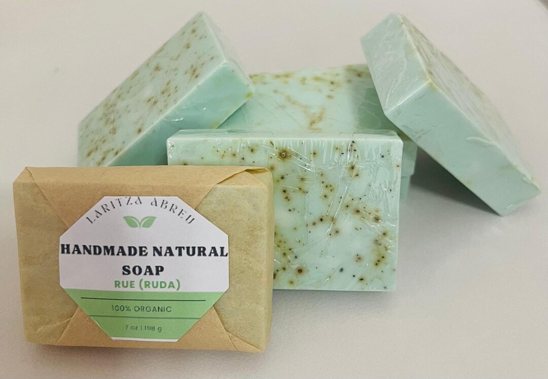 Rue Bar Soap, Attracts Abundance, Money and Love, 100% Vegan for All ...