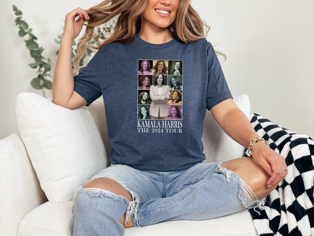 Kamala Harris the Eras Tour 2024 Shirt, Harris Supporter Shirt, Kamala ...