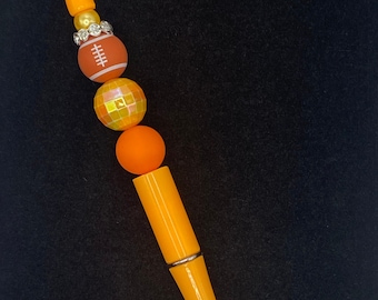 Beautiful Football Style Beaded Pen Black Ink Can Change the Pen Color ...