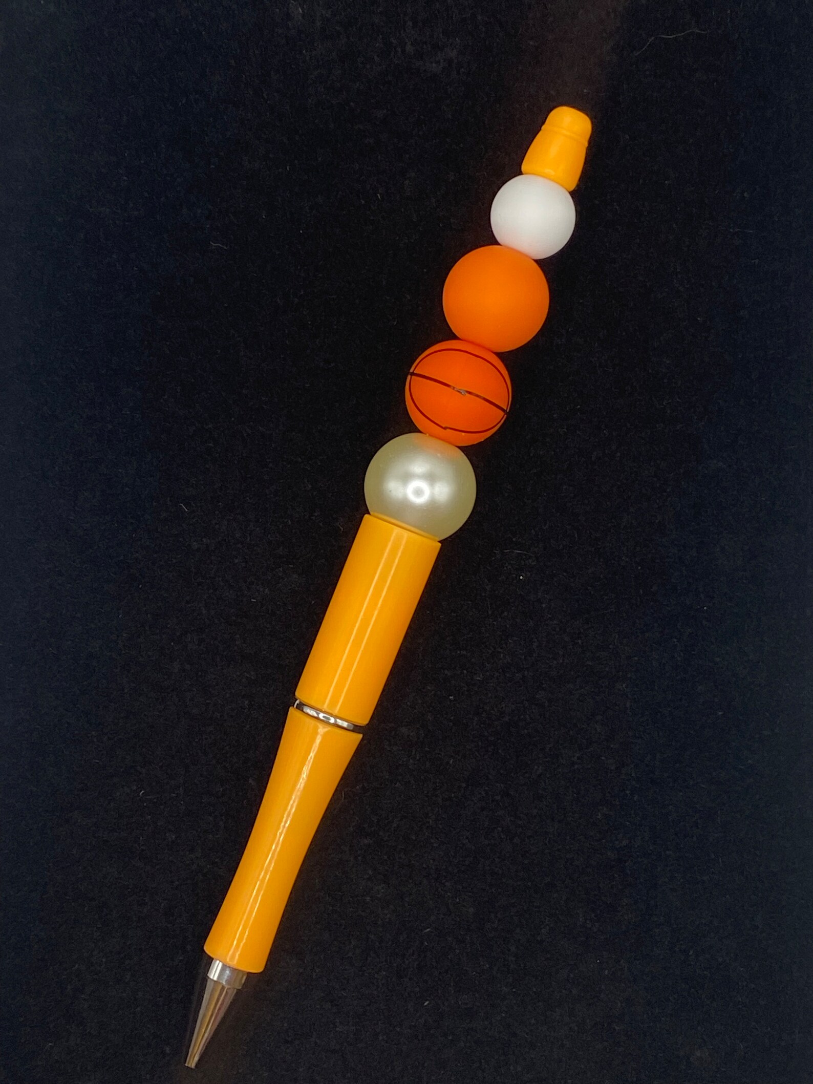 Basketball Beaded Pen - Etsy