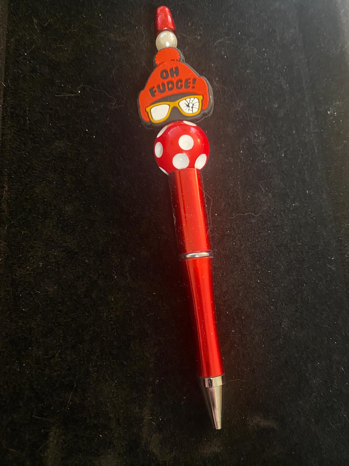 Christmas Fudge Beaded Pen - Etsy