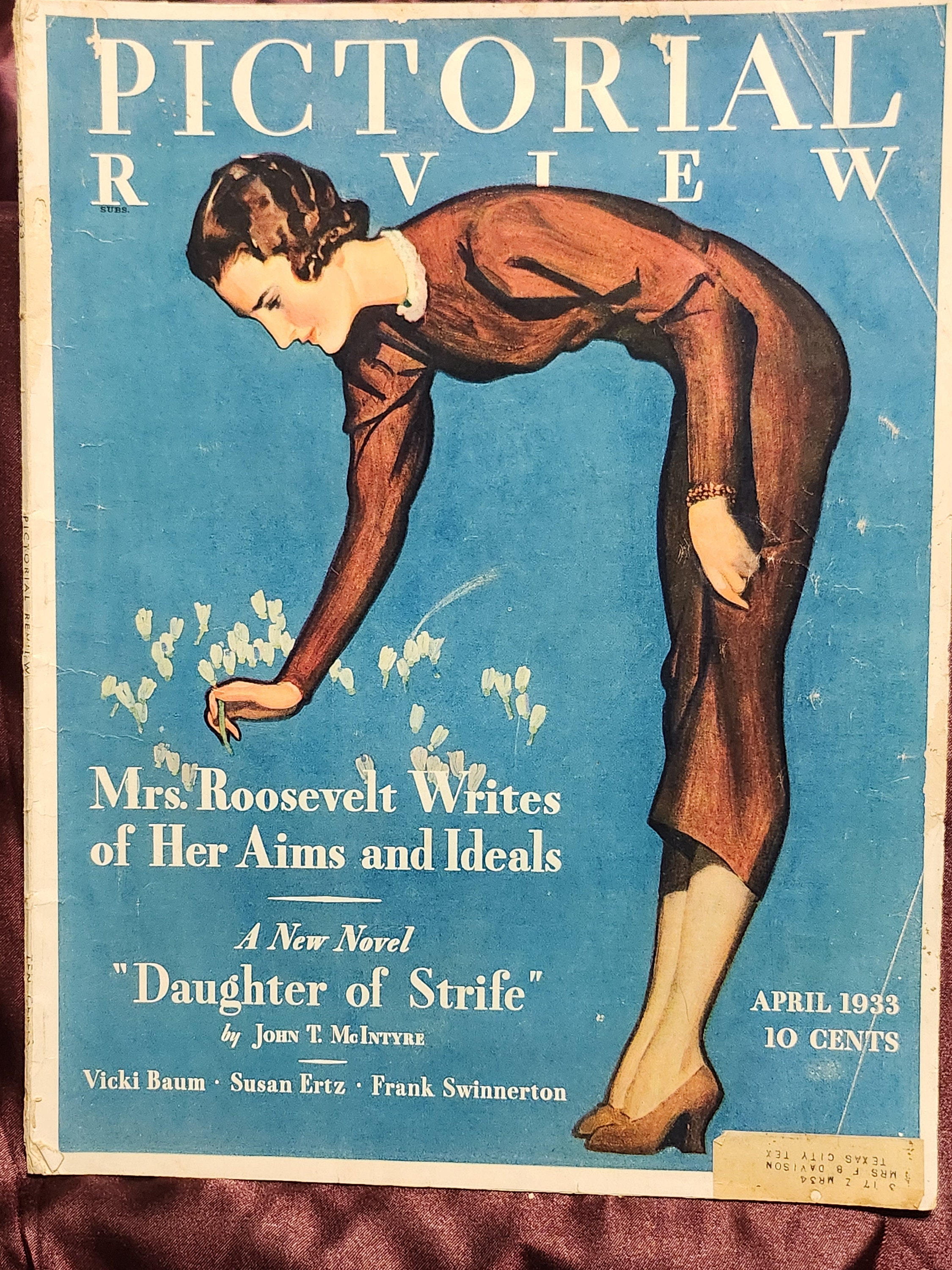 RARE Pictorial Review Magazine April 1933 - Etsy