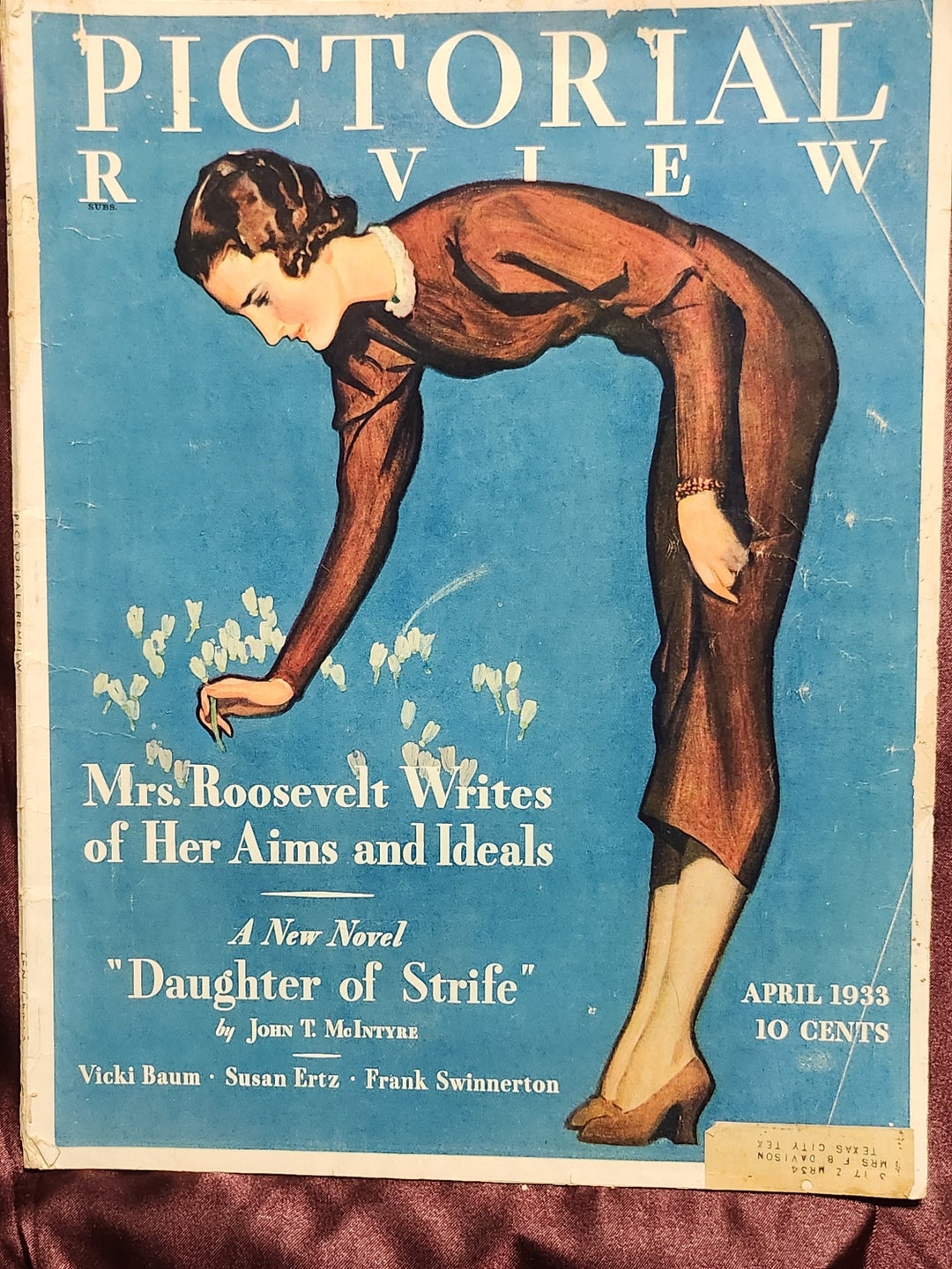 RARE Pictorial Review Magazine April 1933 - Etsy