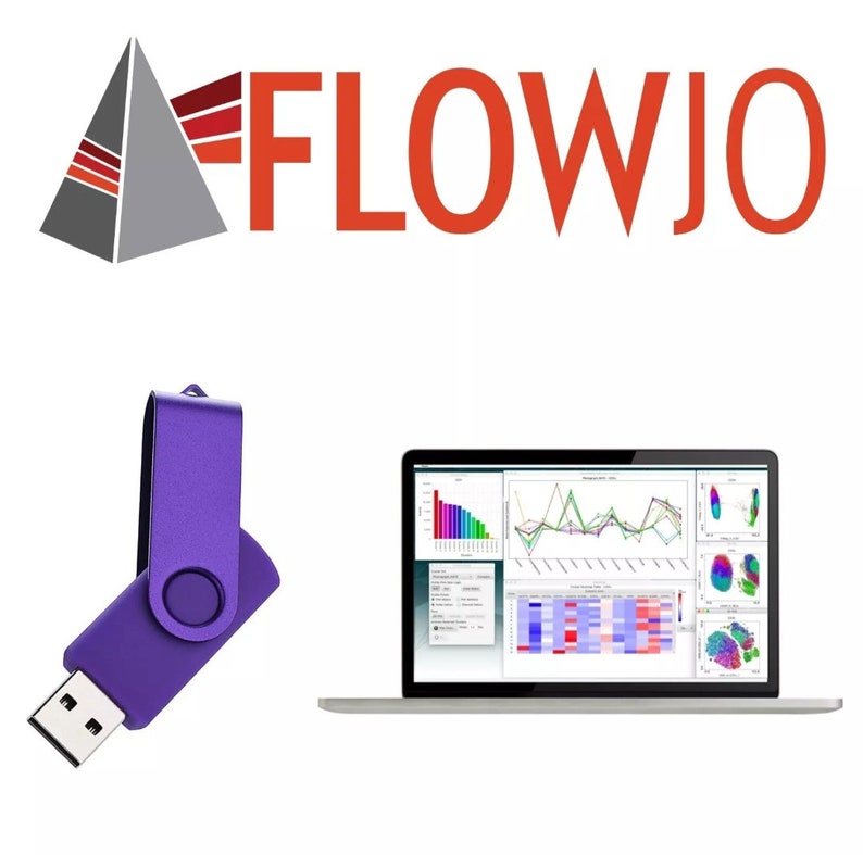 Flowjo 10.10 USB License Key Dongle Flow Cytometry Encrypted Software ...