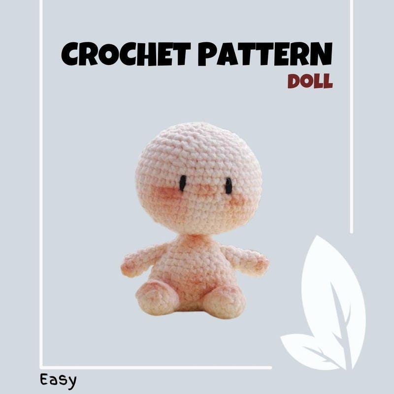 Chibi Plush Pattern - Etsy