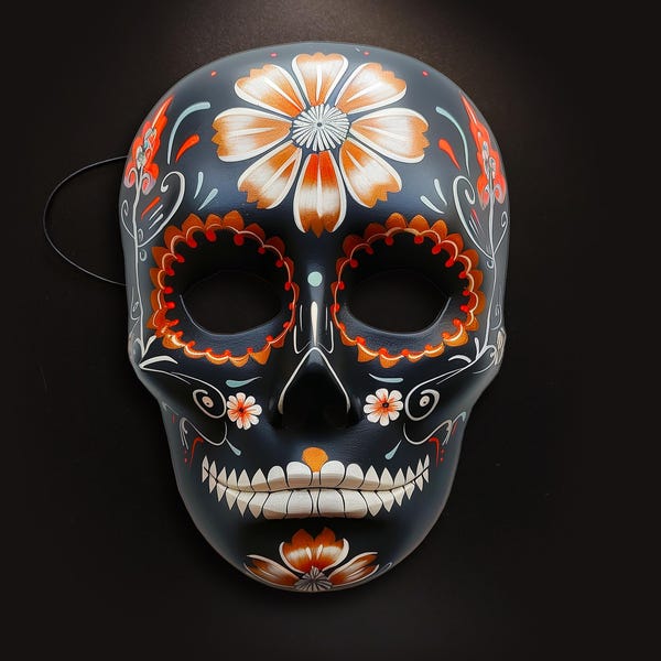 Day of the Dead Mask - Etsy