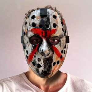 Friday the 13th Mask: Inspired by Classic Horror, Printed From Hand ...