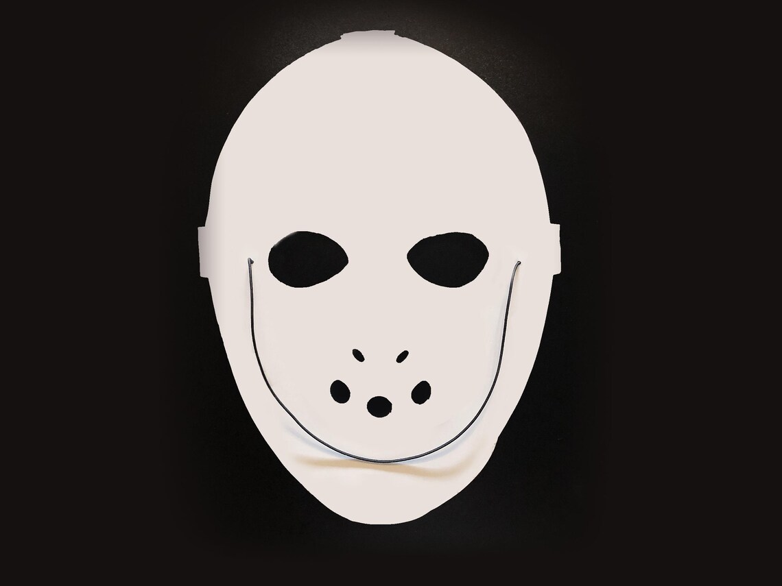 Friday the 13th Mask: Inspired by Classic Horror, Printed From Hand ...