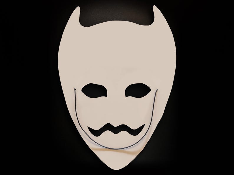 Mystic Chinese Mask: Printed From Hand-painted Originals With 3D Effect ...