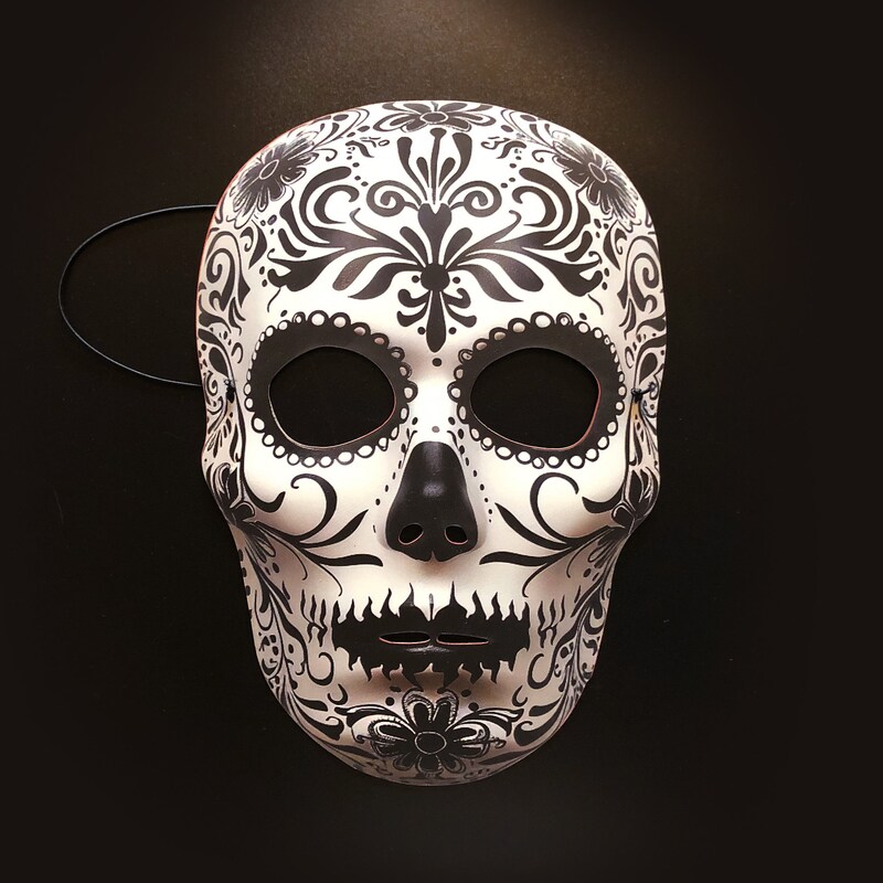 Day of the Dead Mask - Etsy