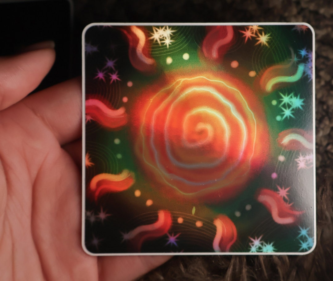 STICKER Packdigital Art Triple Sticker Pack of 3 X 3 Inch Sticker Art ...