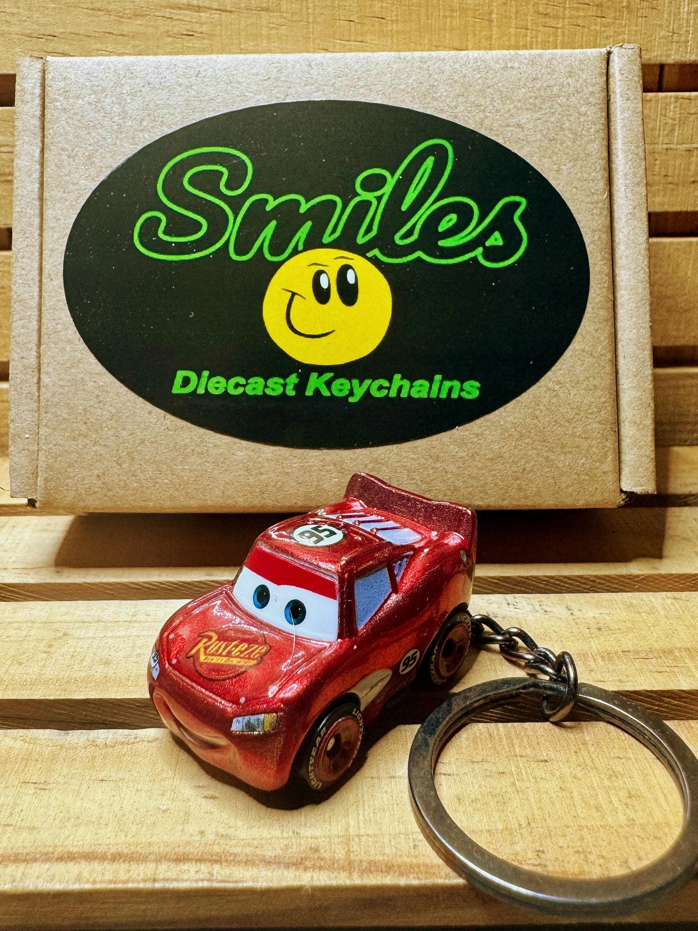 Disney Mini Cars Keychains - Etsy