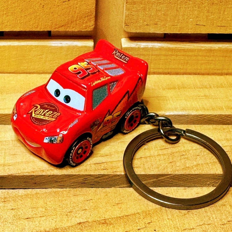 Disney Mini Cars Keychains - Etsy