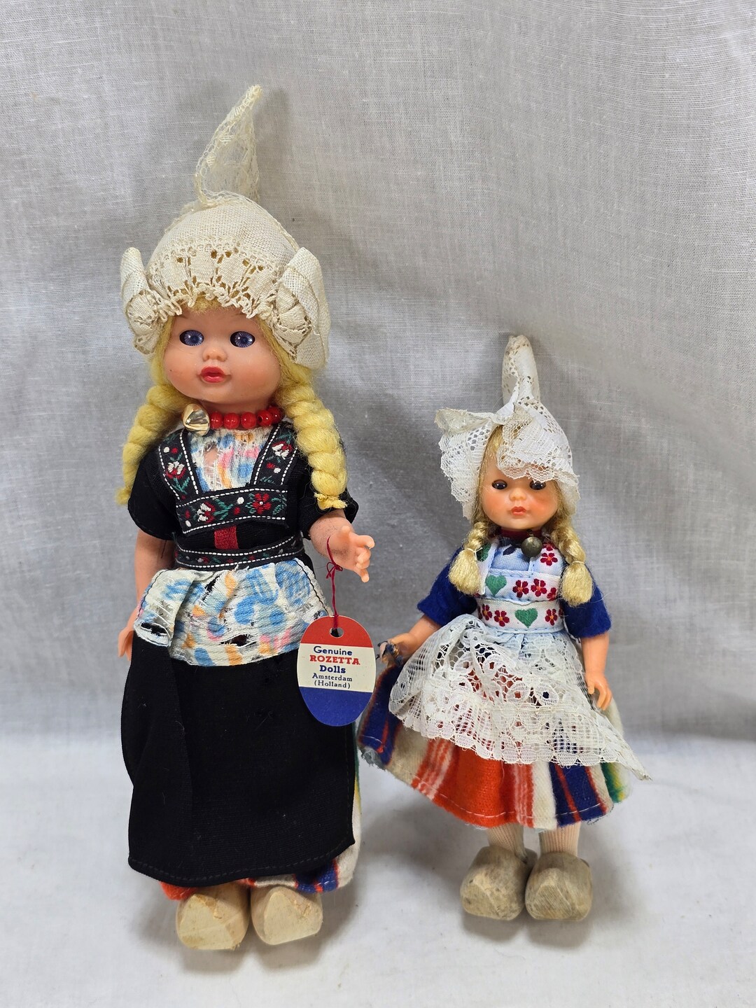 Pair of Vintage Dutch Girl Souvenir Dolls, Made in Holland - Etsy