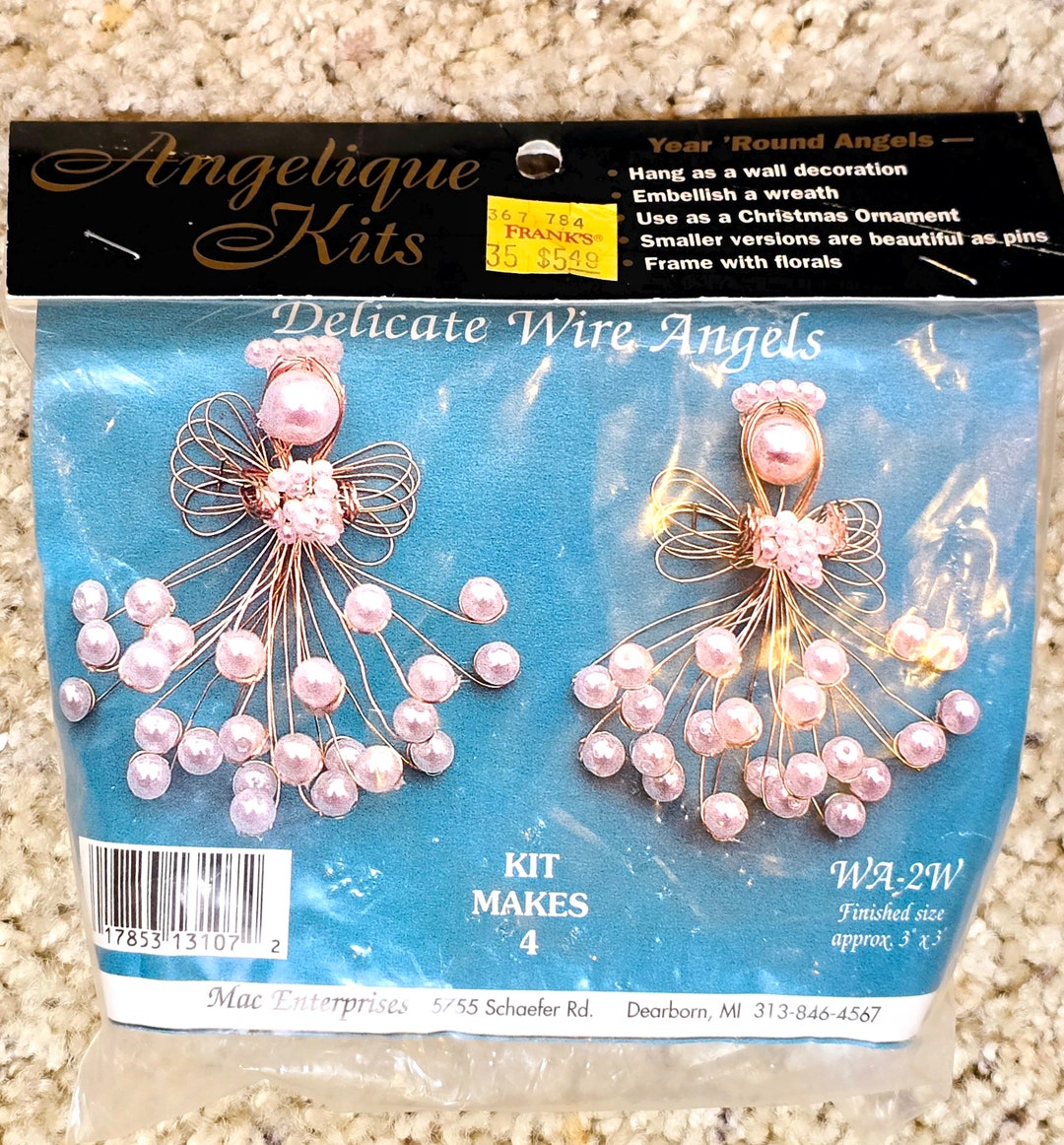 Vintage Wire Angel Making Hobby Kit by Angelique Kits New in Original ...