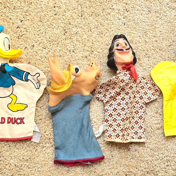 Donald Duck Hand Puppet - Etsy