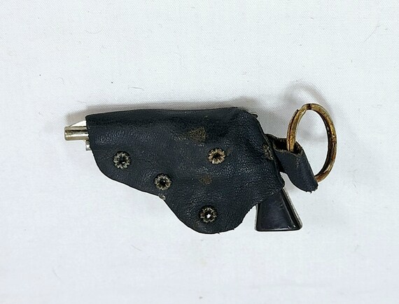 Revolver Style Mini Cap Gun Replica With Holster Key … - Gem