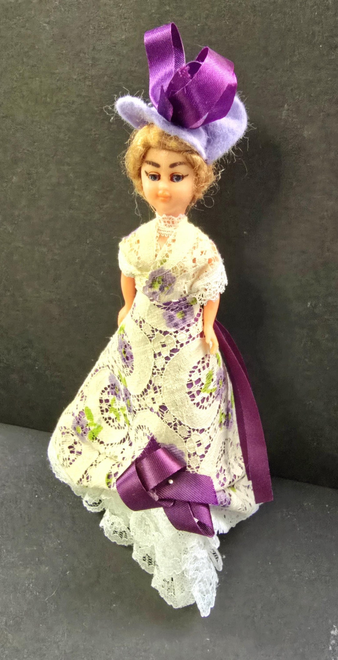 Vintage Marie Antoinette Doll: Hard Plastic Paris Souvenir, 1970s - Etsy