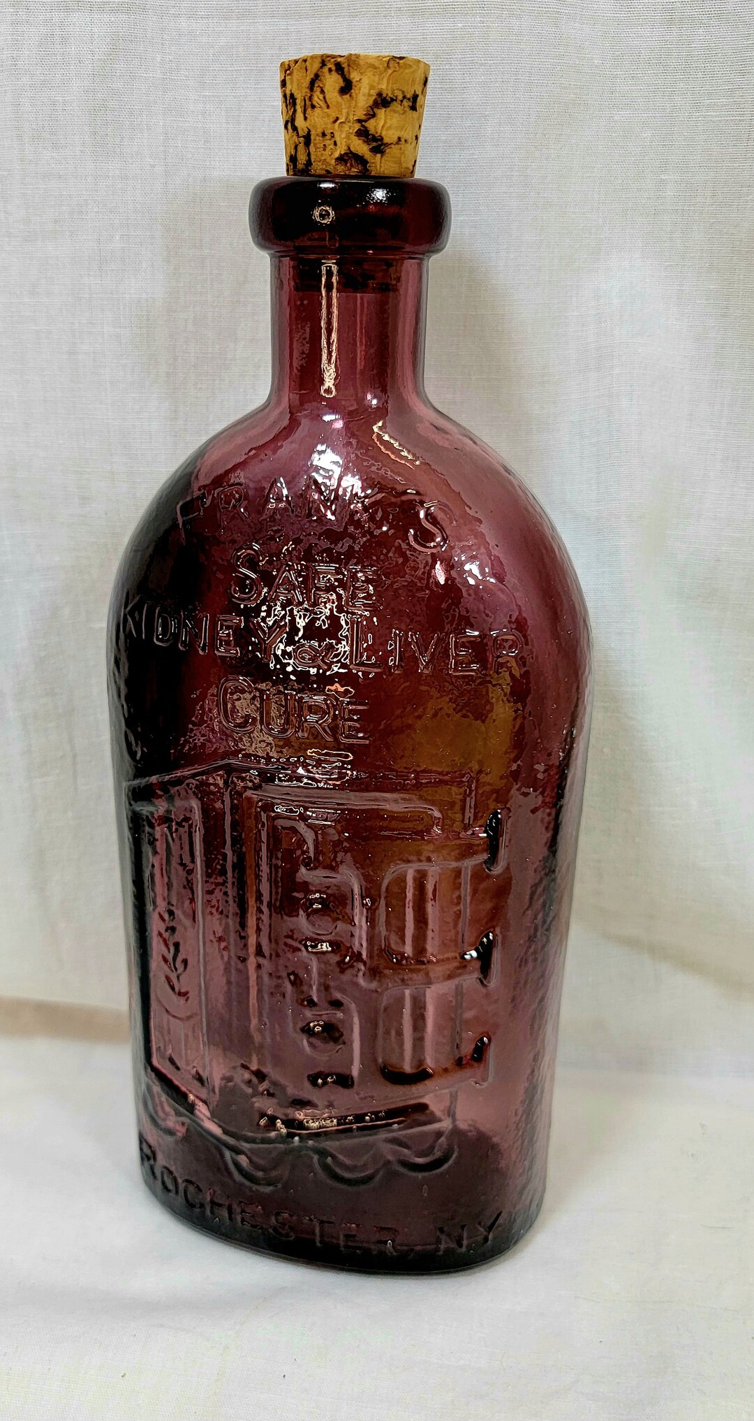 Frank's Safe Kidney and Liver Cure Rochester NY Wheaton NJ Bottle ...