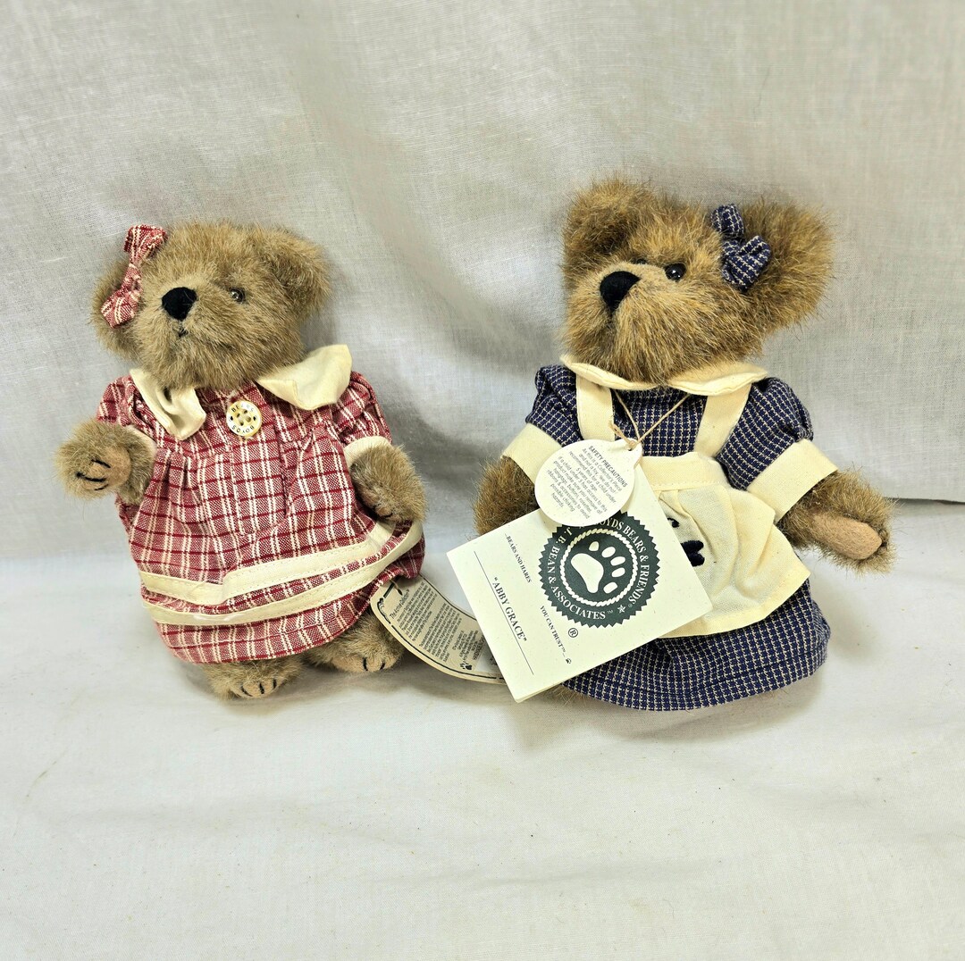 Boyds Bears Abby Grace and Lois B. Bearlove, Lot of 2 Small Together - Etsy