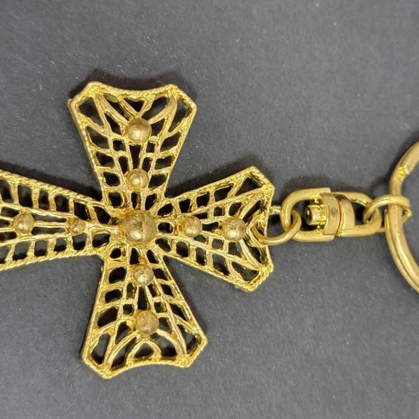Cross Key Chains - Etsy