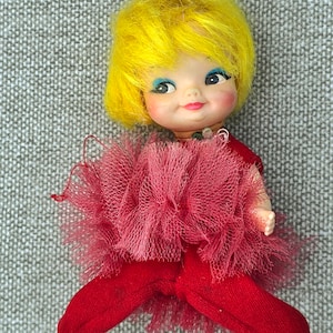 Vintage Remco Finger Ding Doll Puppet Betty Ballerina 1969 Hong Kong - Etsy