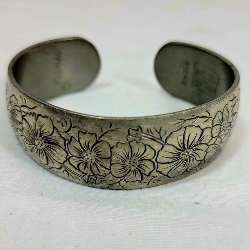 Pewter Bracelet - Etsy