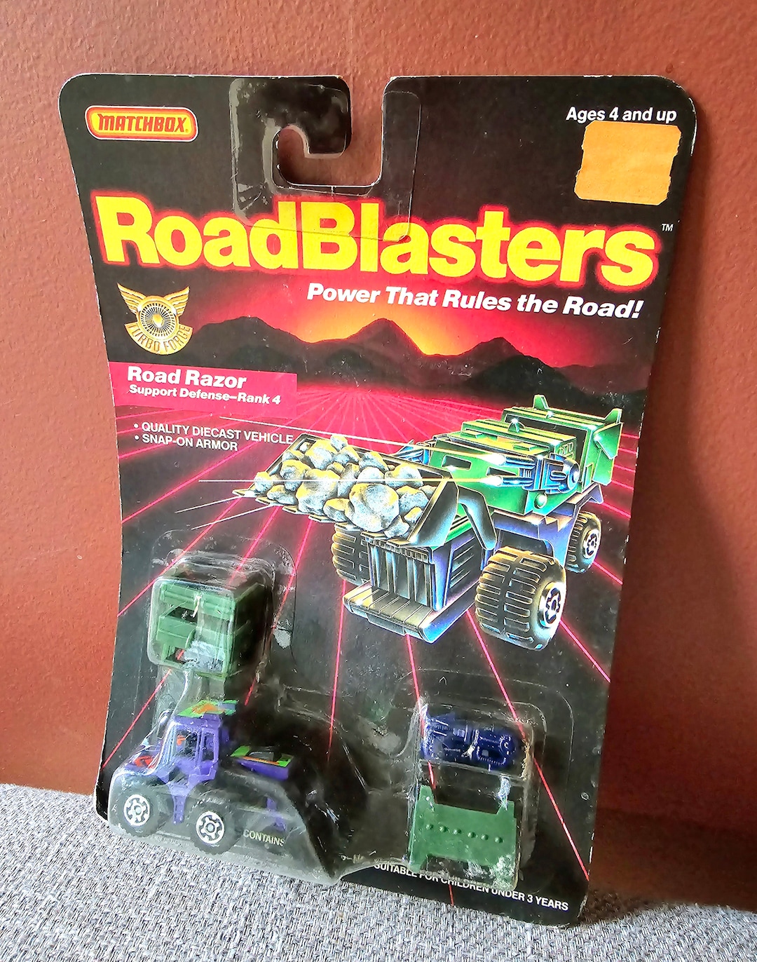 Matchbox Roadblasters Road Blasters Road Razor Diecast Snap on Armor ...
