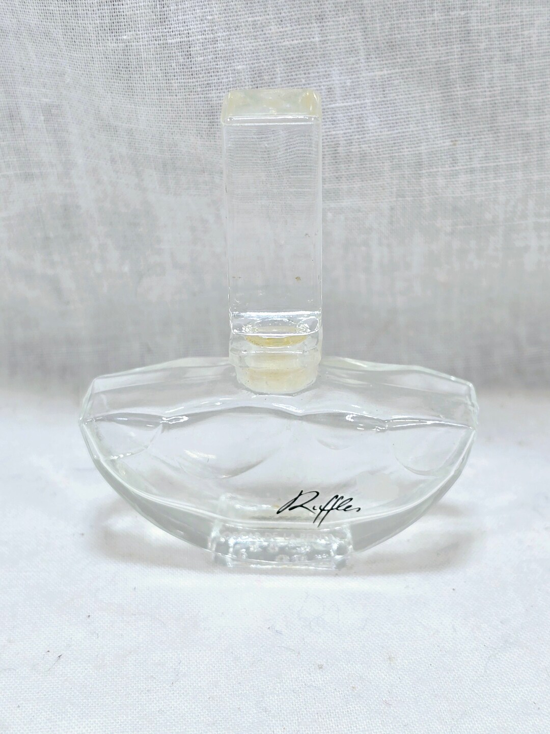Oscar De La Renta Ruffles Mini Glass Perfume Bottle 1983 - Etsy