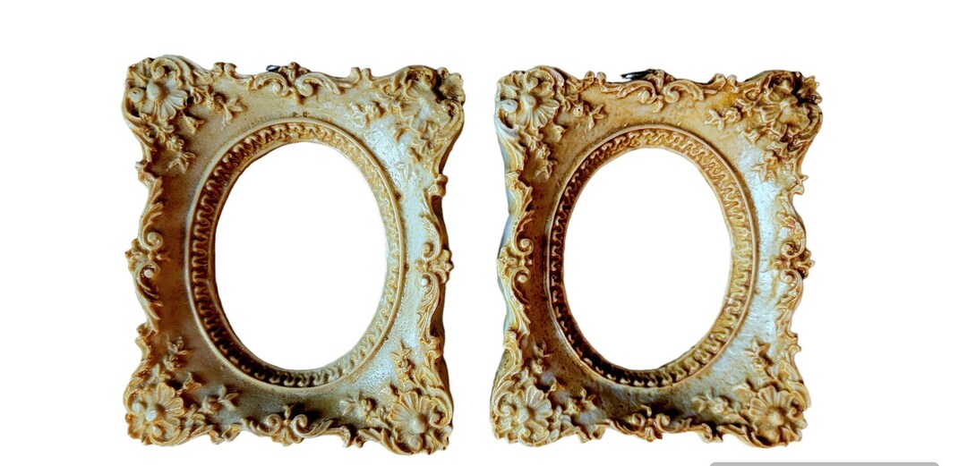 Pair of Mexican Alabaster Hanging Picture Frames - Etsy