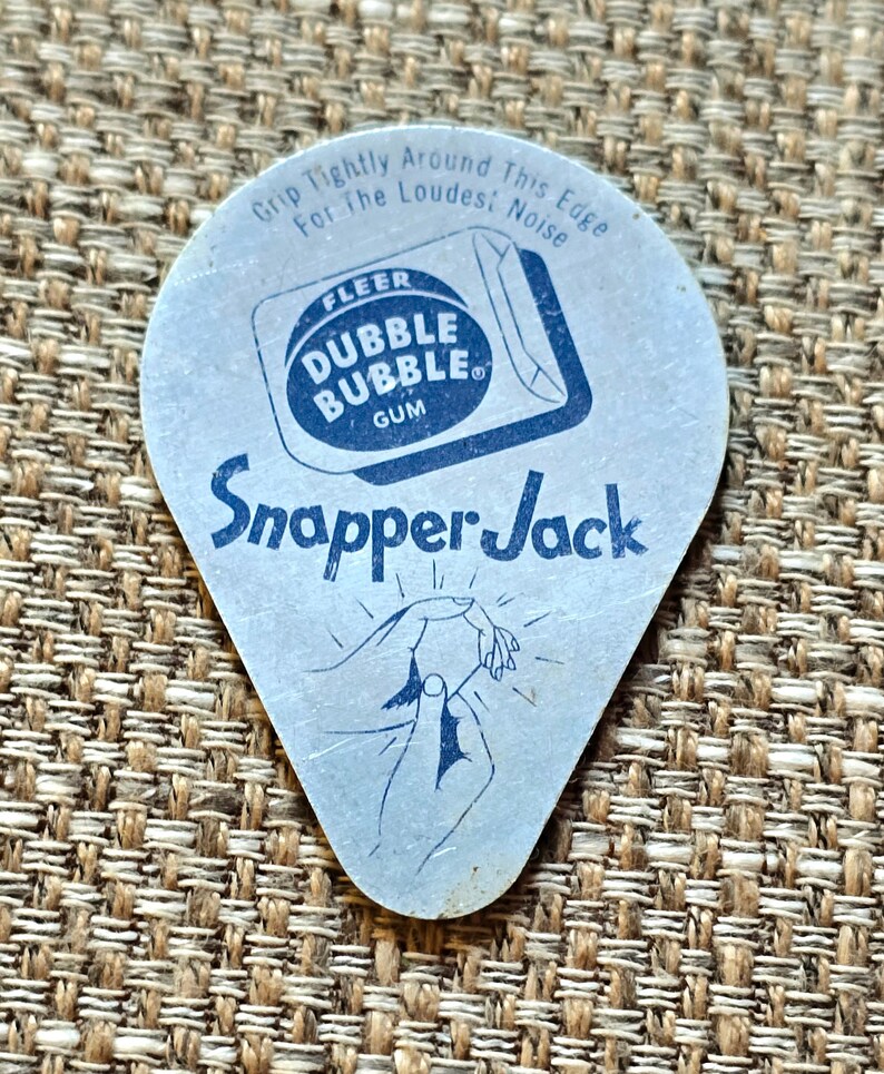 Vintage Dubble Bubble Prize Tin Litho Snapper Jack Toy - Etsy