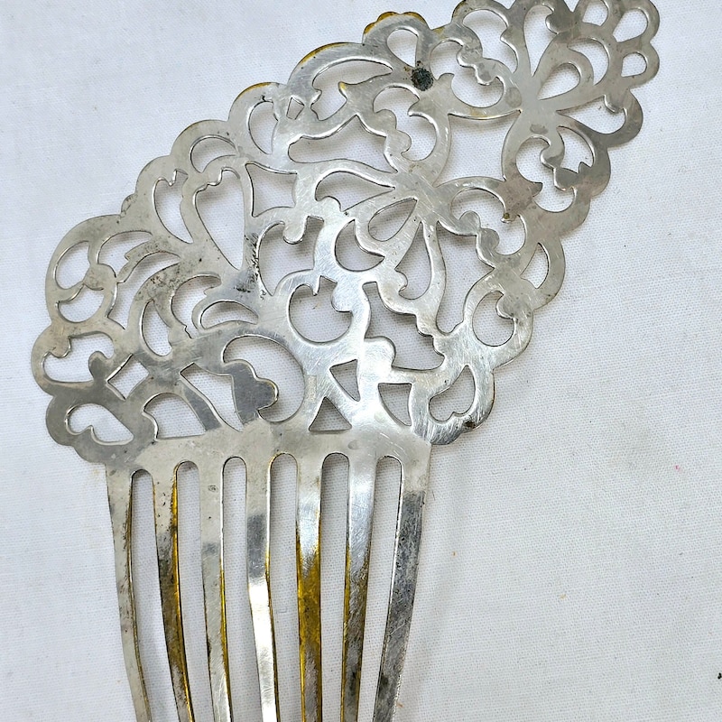 Victorian Hair Comb - Etsy