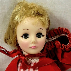 Vintage 1975 Effanbee Storybook Dolls Little Red Riding Hood MODEL ...