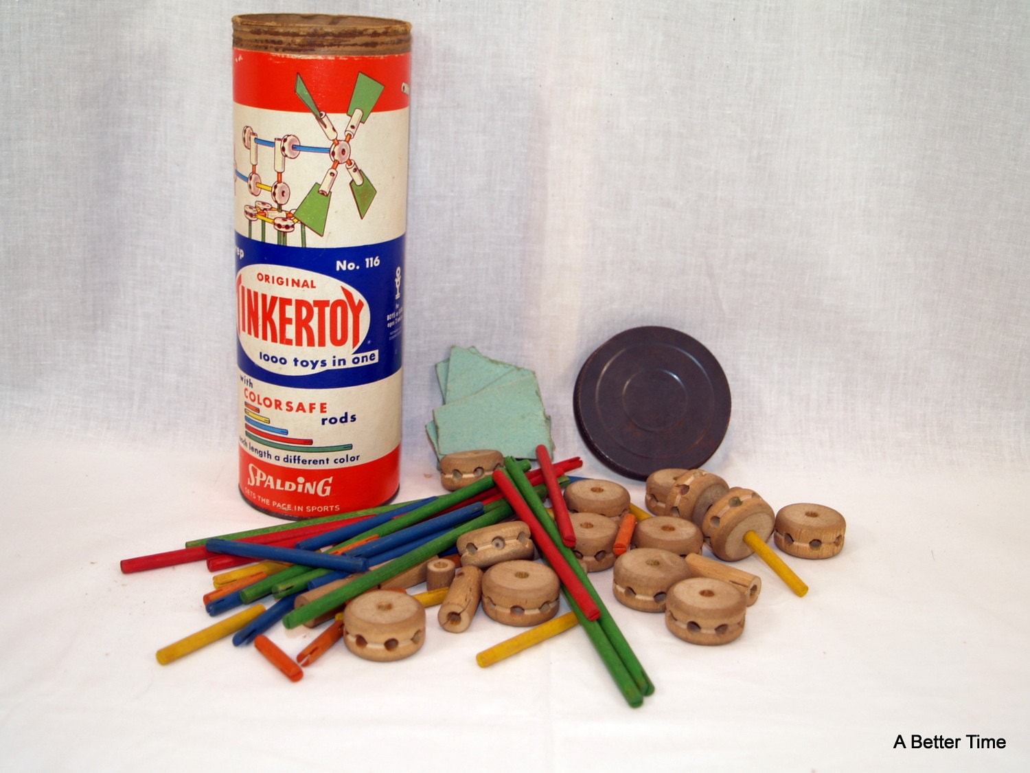 Value Of Vintage Tinker Toy