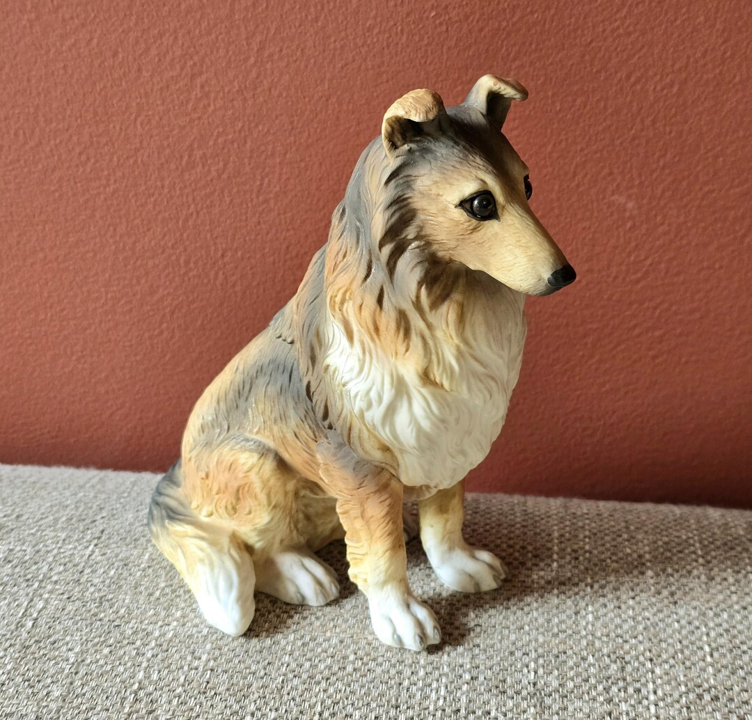Vintage Nature's Gallery Gorham Ceramic Collie Dog Figurine - Etsy