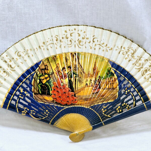 Spanish Hand Fan - Etsy