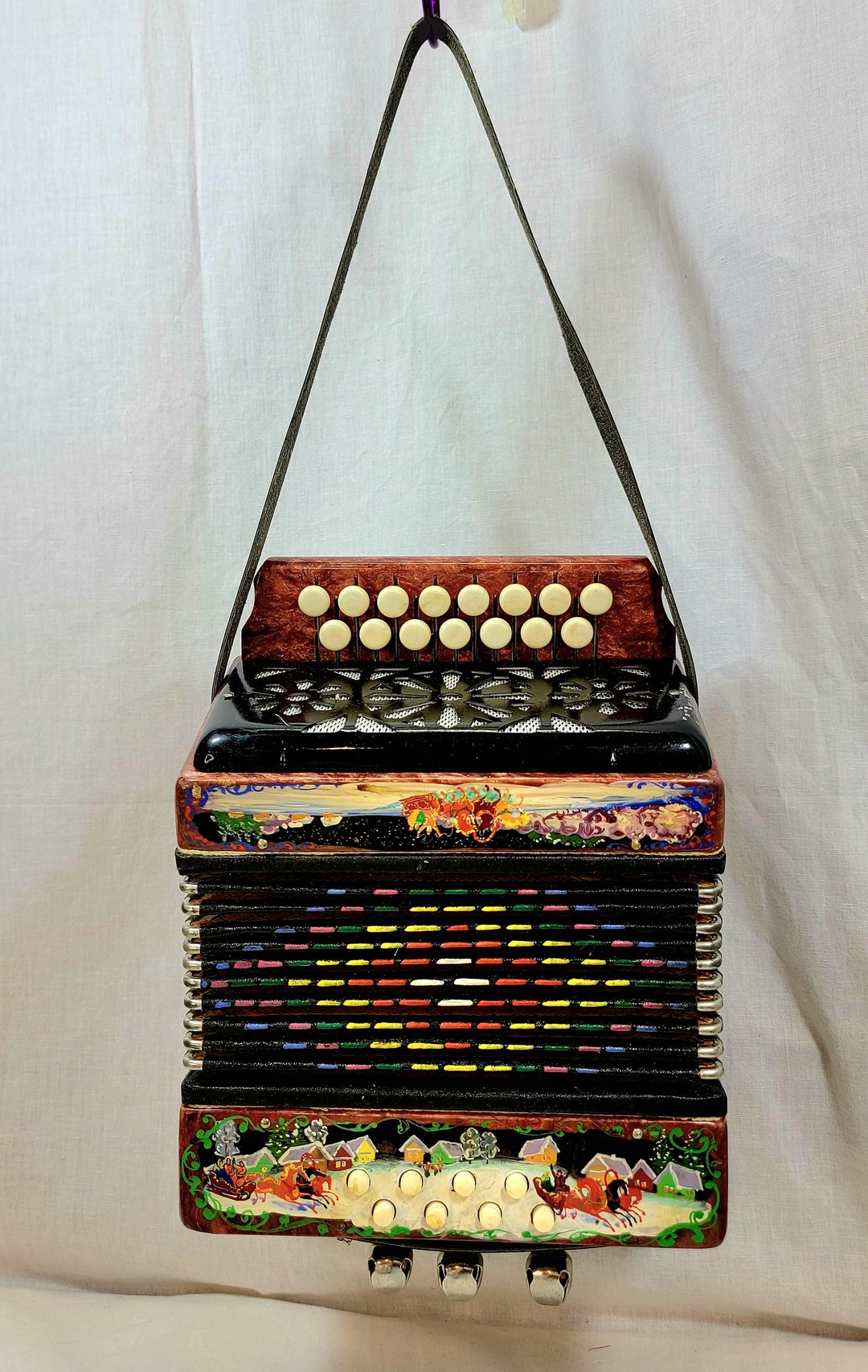 POMAWKA MINIATURE ACCORDION Child's Accordion Beautiful - Etsy