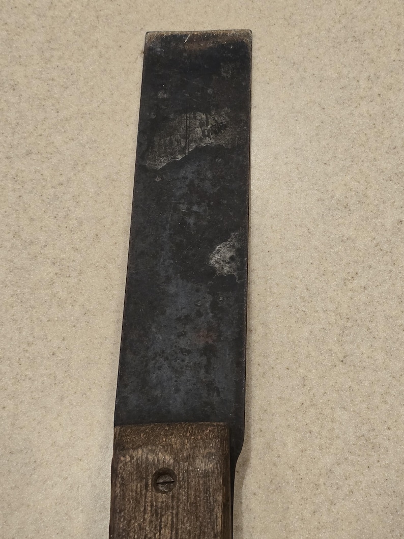 Antique Hacking Knife Wood Handle Primitive Tool 8" - Etsy