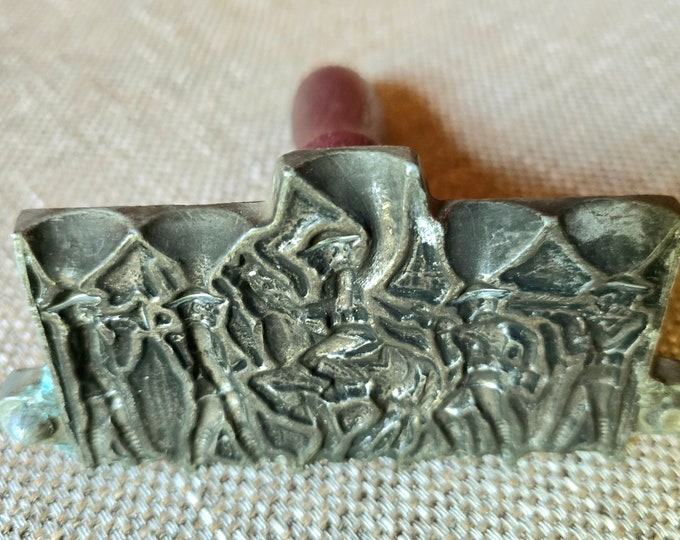 Vintage Toy Lead Soldier Mold, Just 1 Side With Handle - Etsy