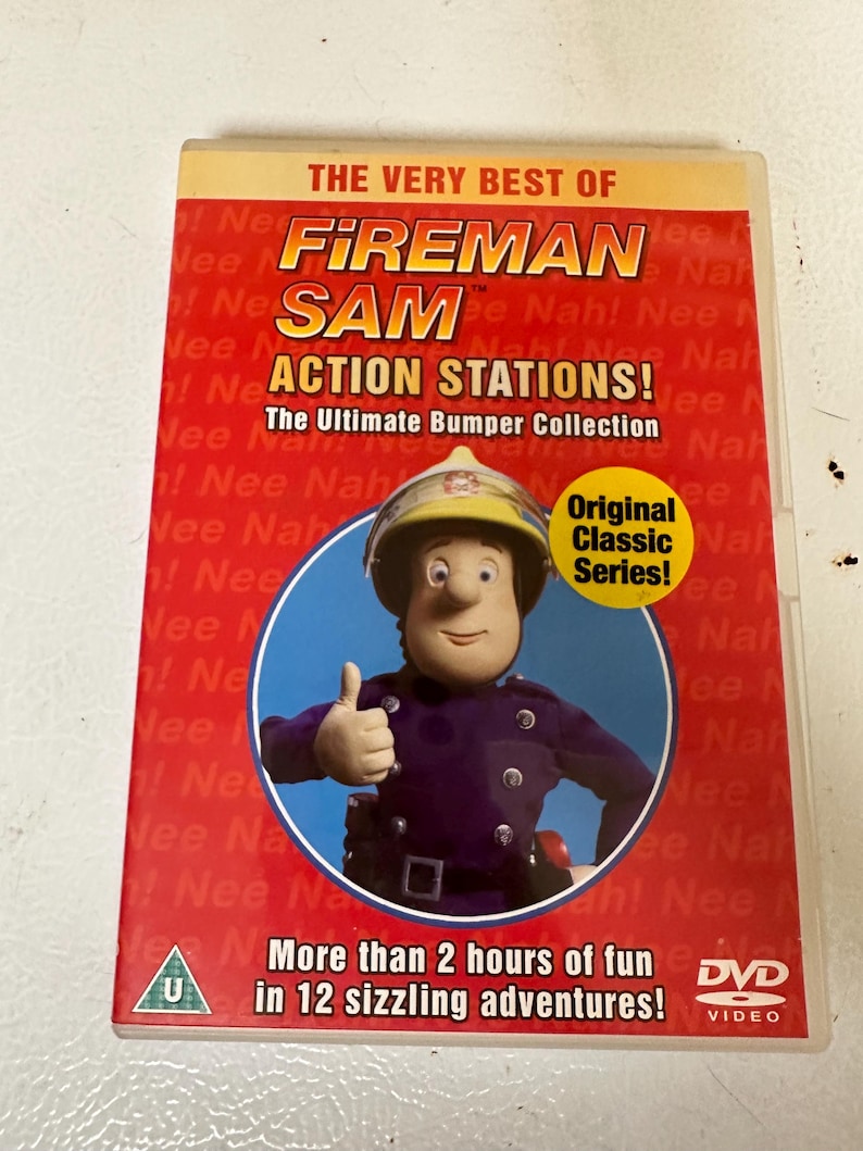 Fireman Sam DVD Bundle - Etsy Australia