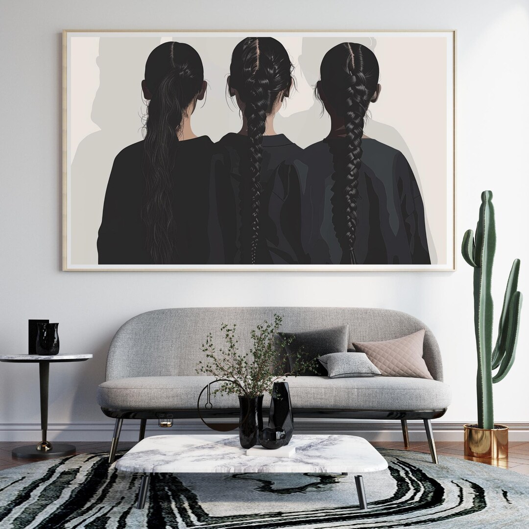 Cousin Love| Sibling Love| Minimalist Art| Simplistic| Monochrome| Long ...