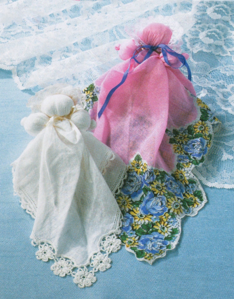 Hanky Baby Doll - Hankie Doll PATTERN - Vintage Hanky - Etsy