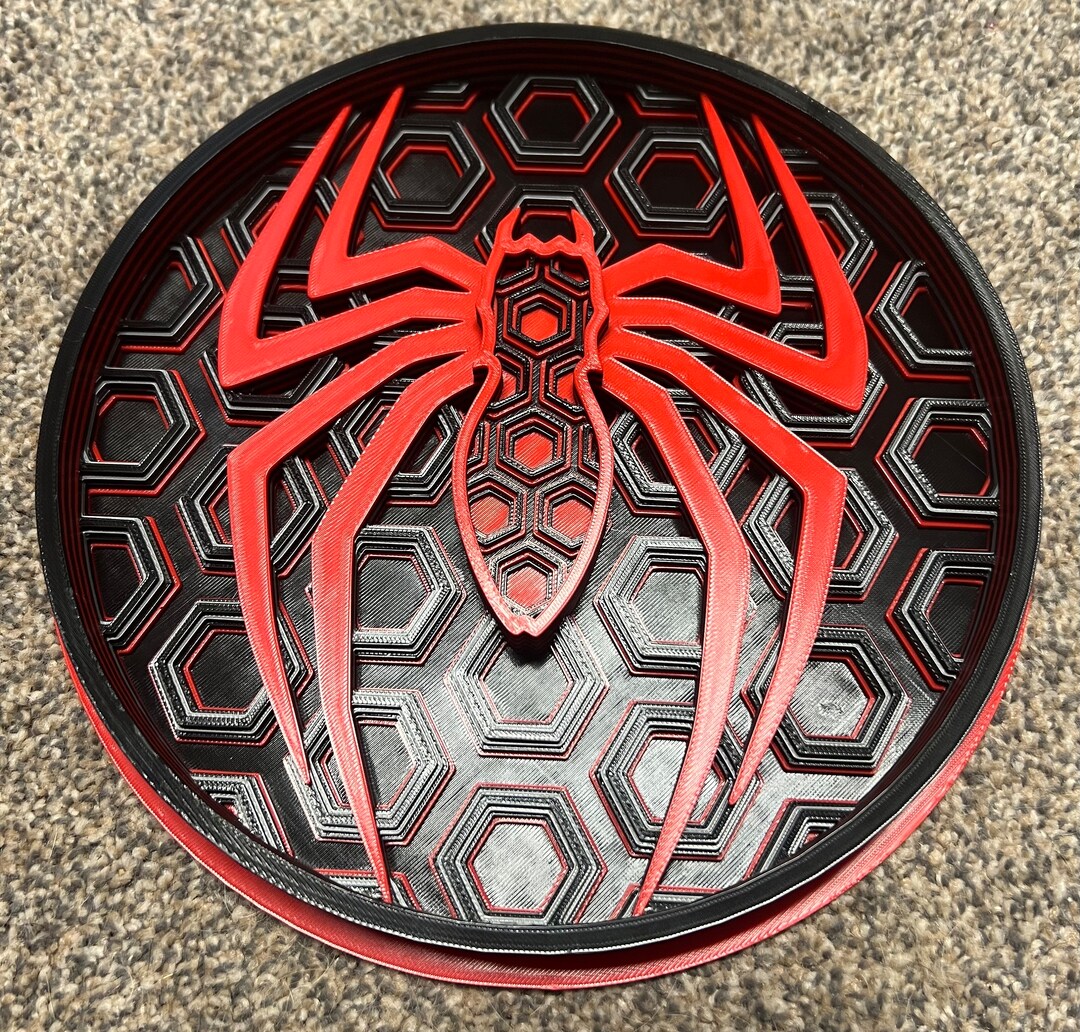 Spiderman 3D Printed Wall Décor Dimensional Mosaic, Marvel Superheros ...