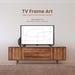 TV Frame Art Digital Art Abstract Lines - Etsy