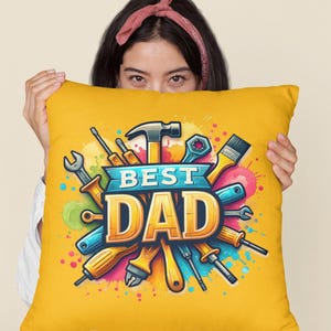 Best Dad Tools | Finished Iron-on Transfer, Iron-on Decal, Ready to ...