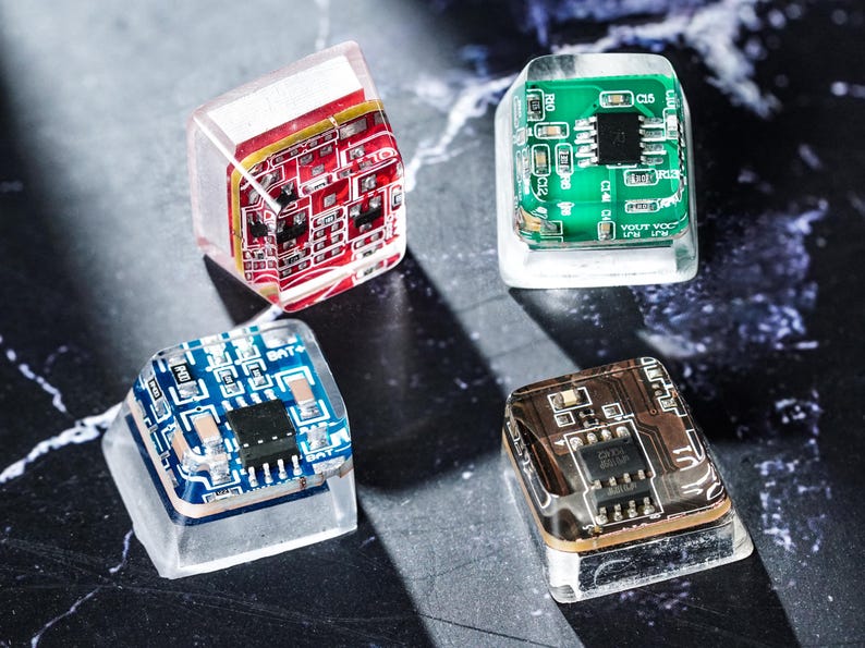 Recycled Circuit Board Resin for MX Cherry Switch Mechanical Keyboards ...
