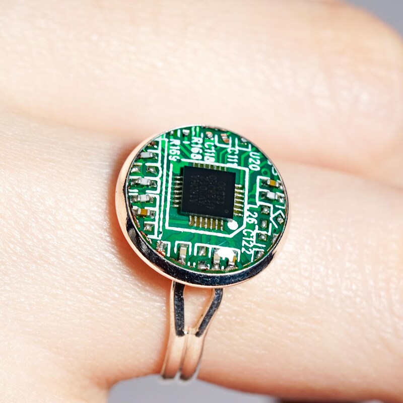 Circuit Board Ring - Etsy
