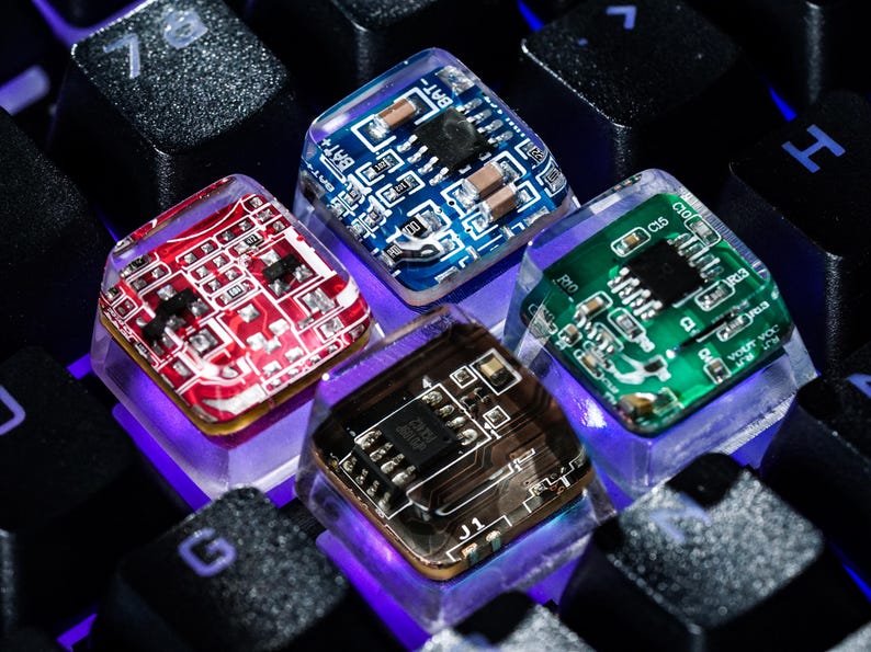 Recycled Circuit Board Resin for MX Cherry Switch Mechanical Keyboards ...