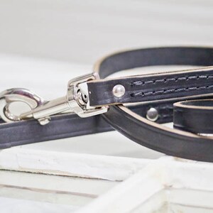 Leather Dog Leash, Dog Walking Leash, 1/2 Inch Wide Leash, 3/4 Inch ...