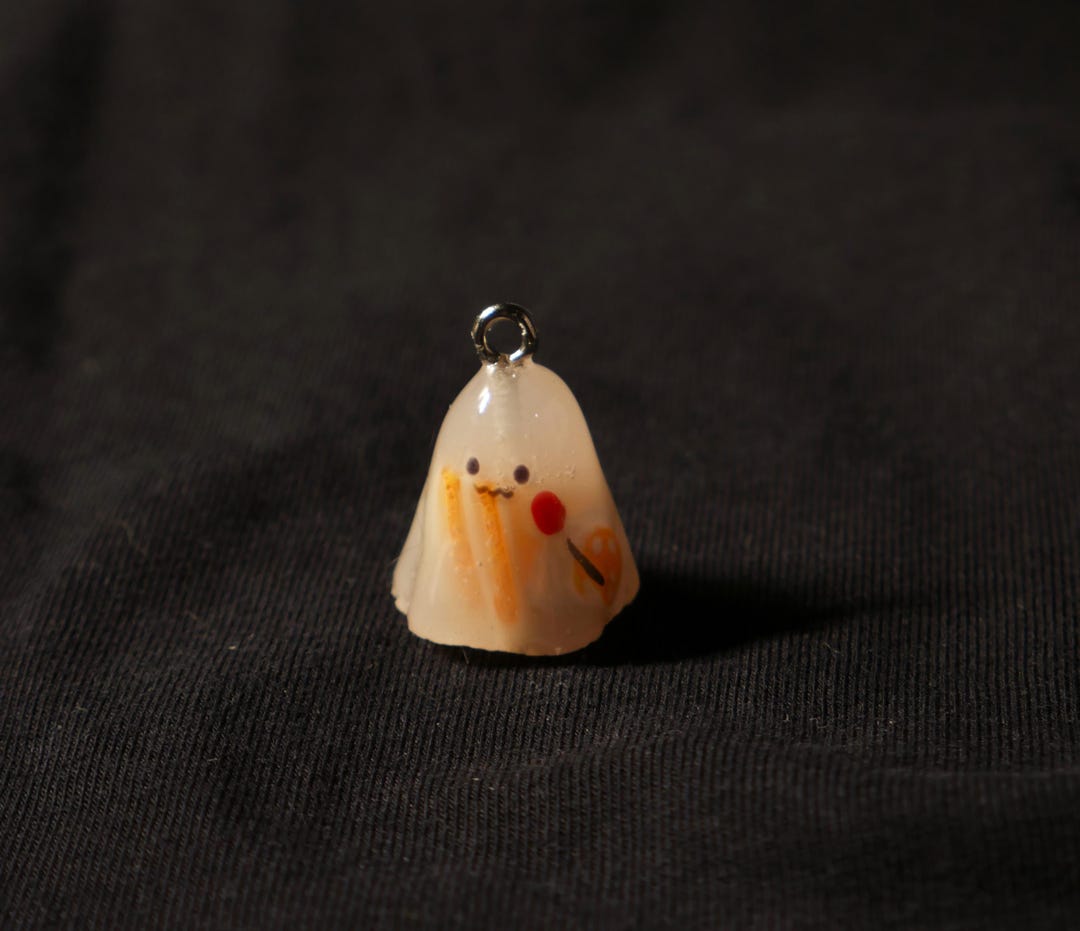 Cute Sinister Resin Foodie Ghost - Etsy